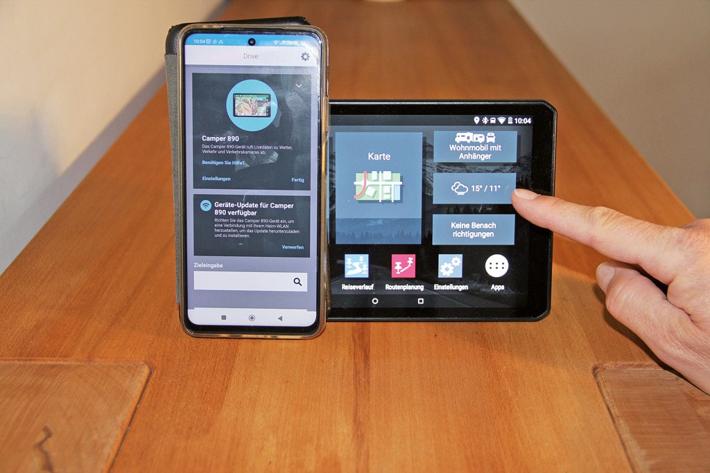 Navigationssysteme für Wohnmobile - Reisemobil International